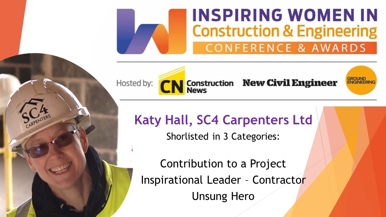 Katy Hall: Shortlisted For Inspiring Women In Construction 2024